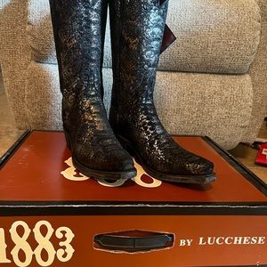 Lucchese | Shoes | Snake Skin Lucchese Boots | Poshmark